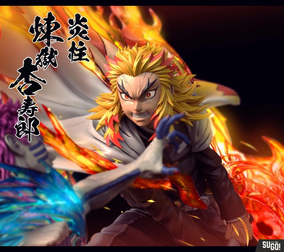 LX Studio Demon Slayer Rengoku Vs Akasa 50cm(H) GK Resin Statue [EX ...