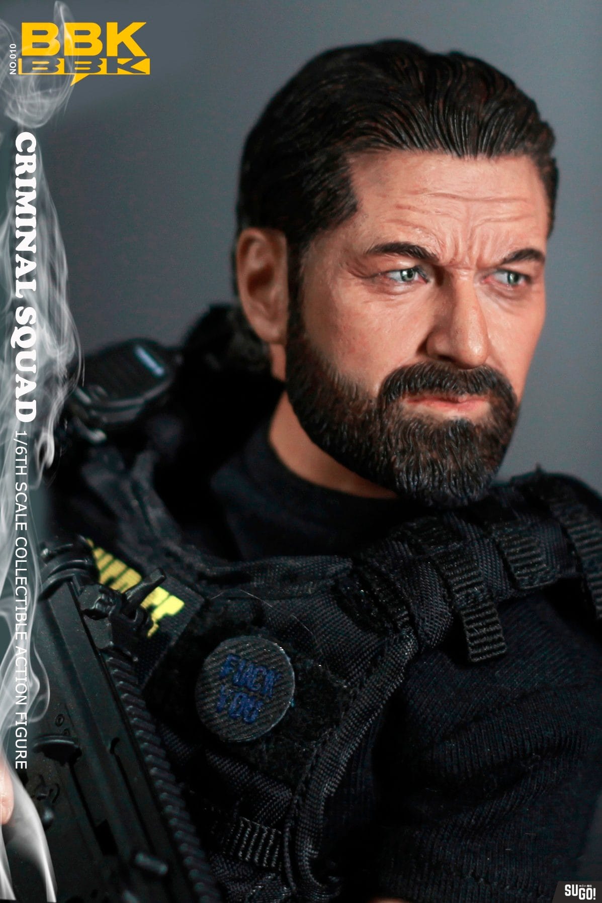 BBK BBK010 Detective Nick Gerard Butler Hard Boiled Tough Guy Action ...