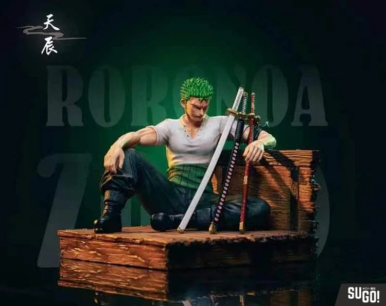 TianChen Studio One Piece Sitting Zoro DX Ver. 13cm(H) GK Statue - Sugo ...
