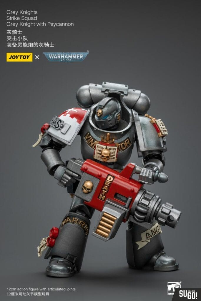 Joy Toy JT9015 1/18 Warhammer 40000 Grey Knights Strike Squad Grey ...