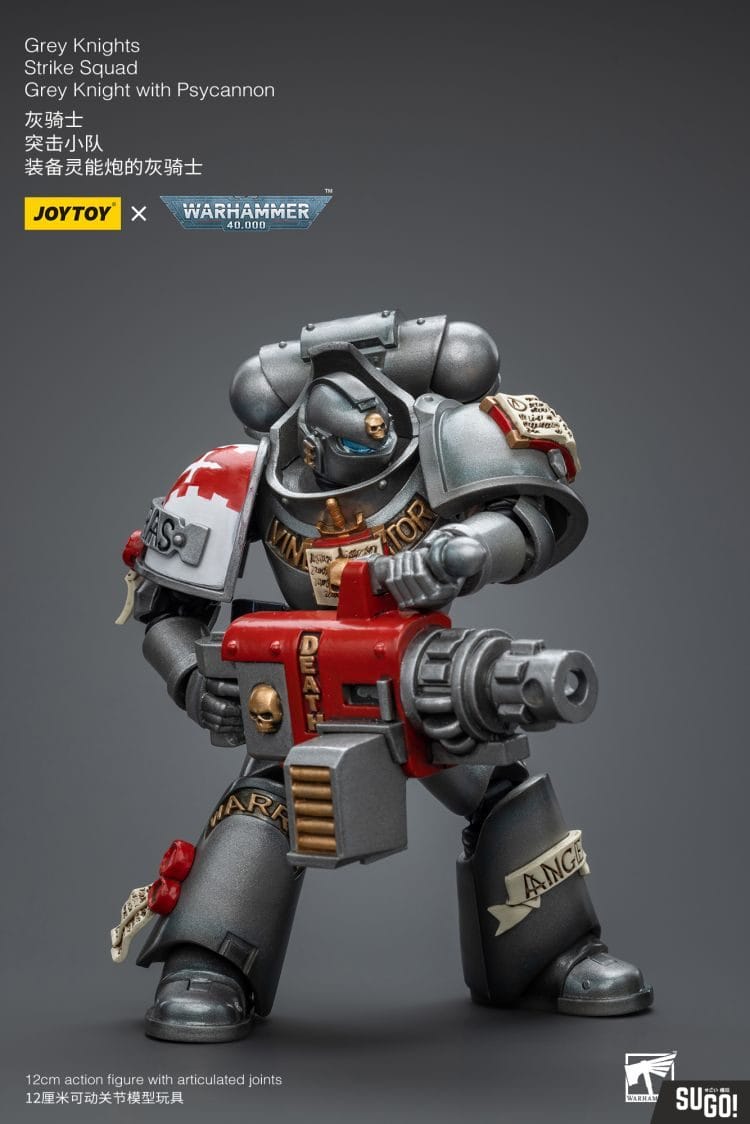 Joy Toy JT9015 1/18 Warhammer 40000 Grey Knights Strike Squad Grey ...