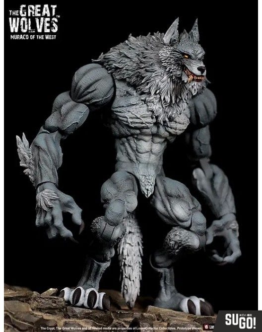 NovelToyz Great Wolves Grey Ver. 1/12 Scale Action Figure - Sugo Toys ...