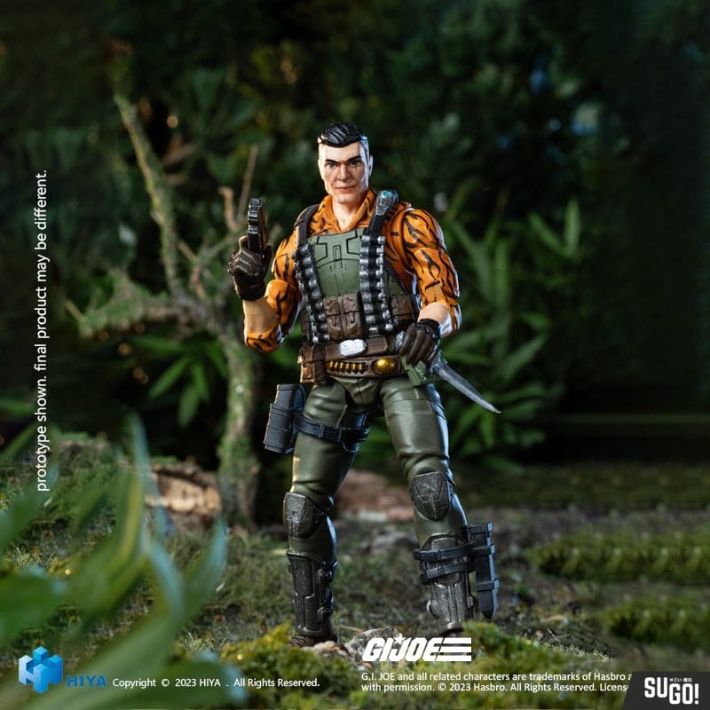Hiya Toys GI Joe Special Forces: Tiger Force Flint EMG0296 1/18 Action ...