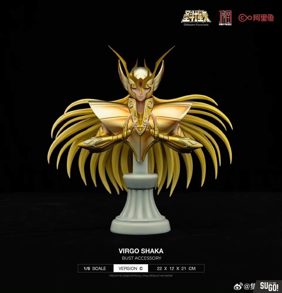 Jimei Palace Saint Seiya Virgo Shaka 21cm(H) Ver. C Licensed Statue ...