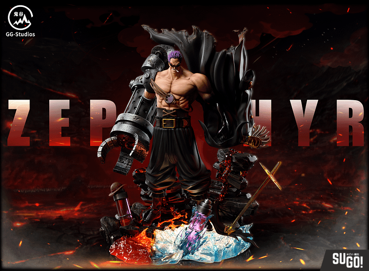 GG Studio One Piece Boss#2 Zephyr Ver. B With Upgrade Pack GK Statue ...