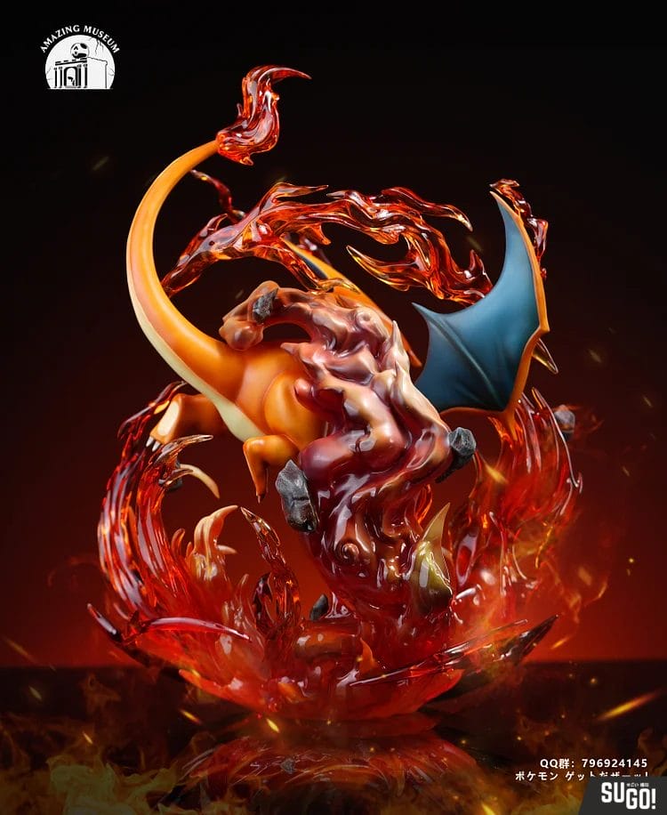 Amazing Museum Studio Pokemon Skill #1 Charizard 1/4 GK Statue - Sugo ...