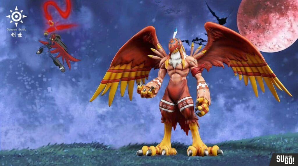 Genesis Studio Digimon Garudamon 19cm(H) GK Statue - Sugo Toys ...