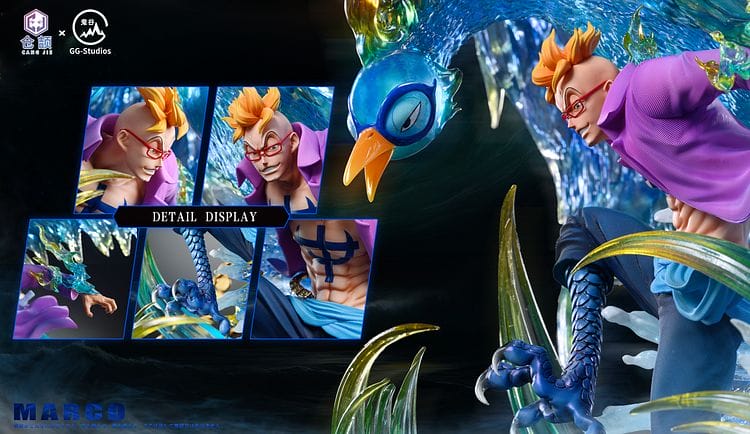 Cang Ji Studio & GG Studio One Piece Marco The Phoenix GK Statue - Sugo ...