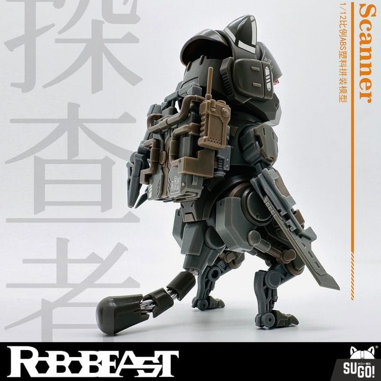 Robobeast Neko Action 1/12 Action Figure - Sugo Toys | Australian ...