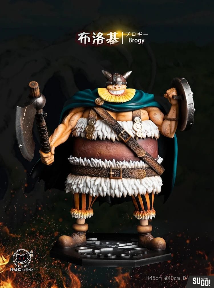 Black Studio One Piece Brogy 45cm(H) GK Statue - Sugo Toys | Australian ...
