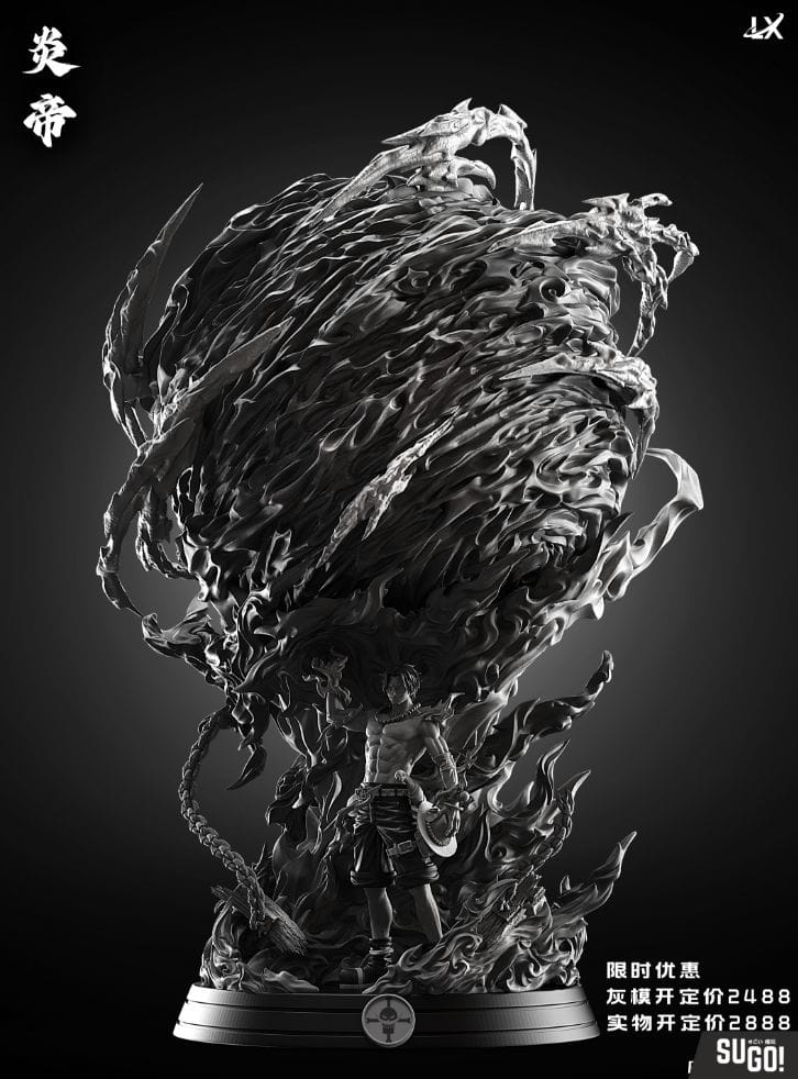 LX Studio One Piece Entei Ace 62cm(H) GK Statue - Sugo Toys ...