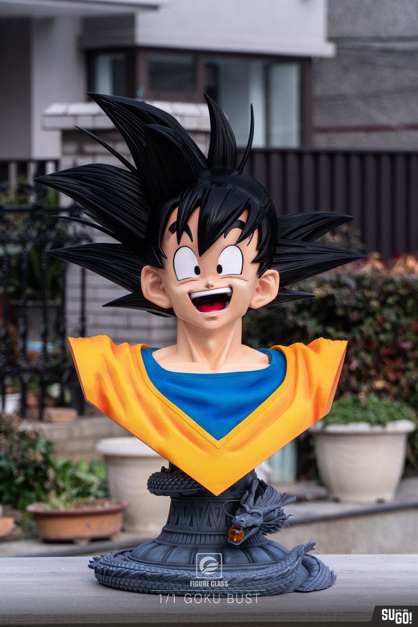 Figure Class Studio Dragon Ball Goku Bust Yellow Ver. 1/1 GK Statue ...