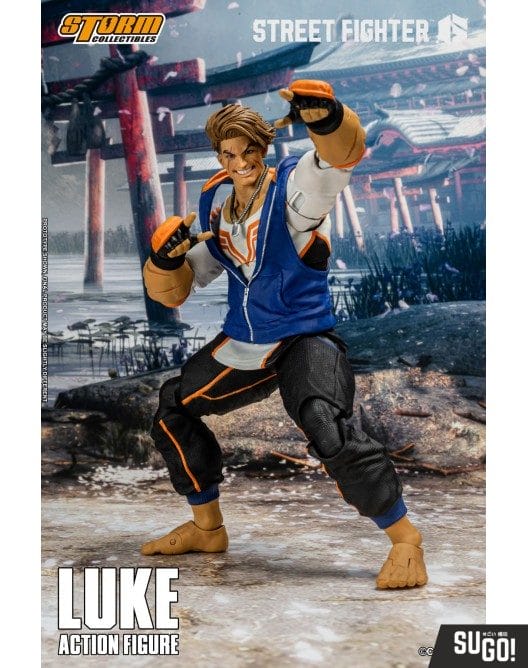 Storm Toys CPSF27 SF6 Street Fighter Luke 1/12 Scale Action Figure ...