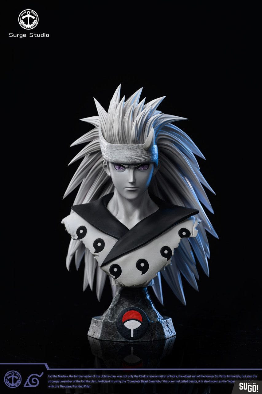 Surge Studio Naruto Sixth Paths Madara Bust 1/4 GK Statue - Sugo Toys ...