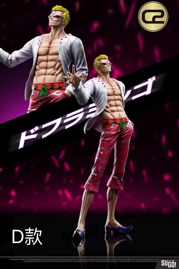 C2 Studio One Piece Donquixote Doflamingo Ver. D GK Statue - Sugo Toys ...