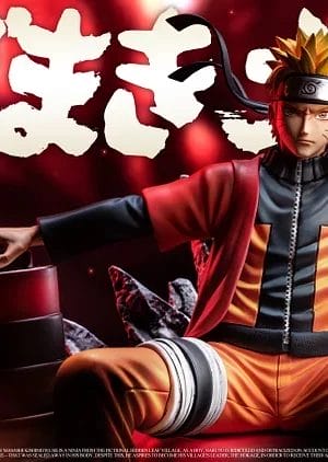 C4 Studio Naruto Sitting Pose #3 Sitting Naruto 1/6 GK Statue - Sugo ...