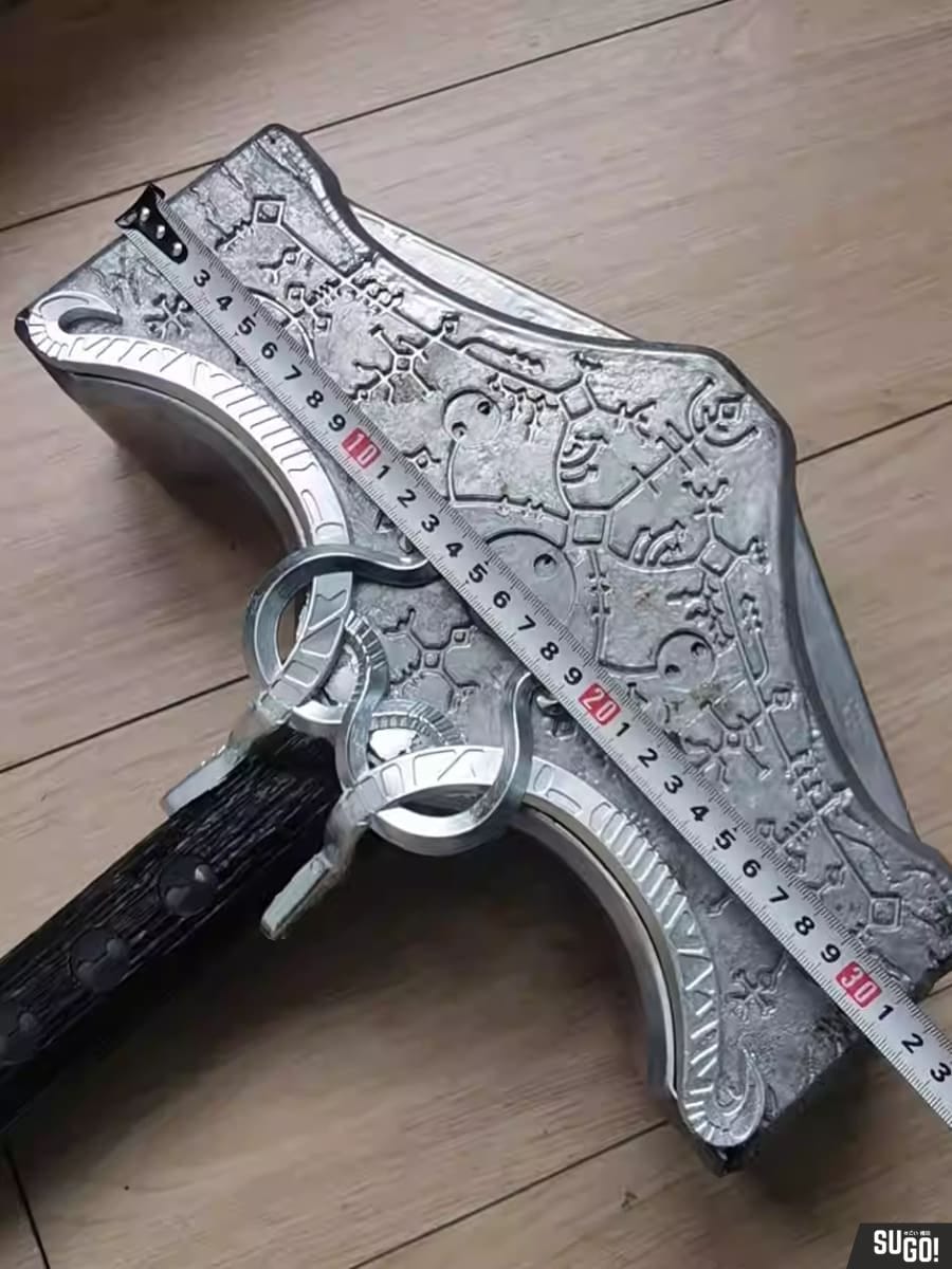 HCMY Studio God of War Thor Mjolnir Hammer Diecast Replica [Bonus Base ...