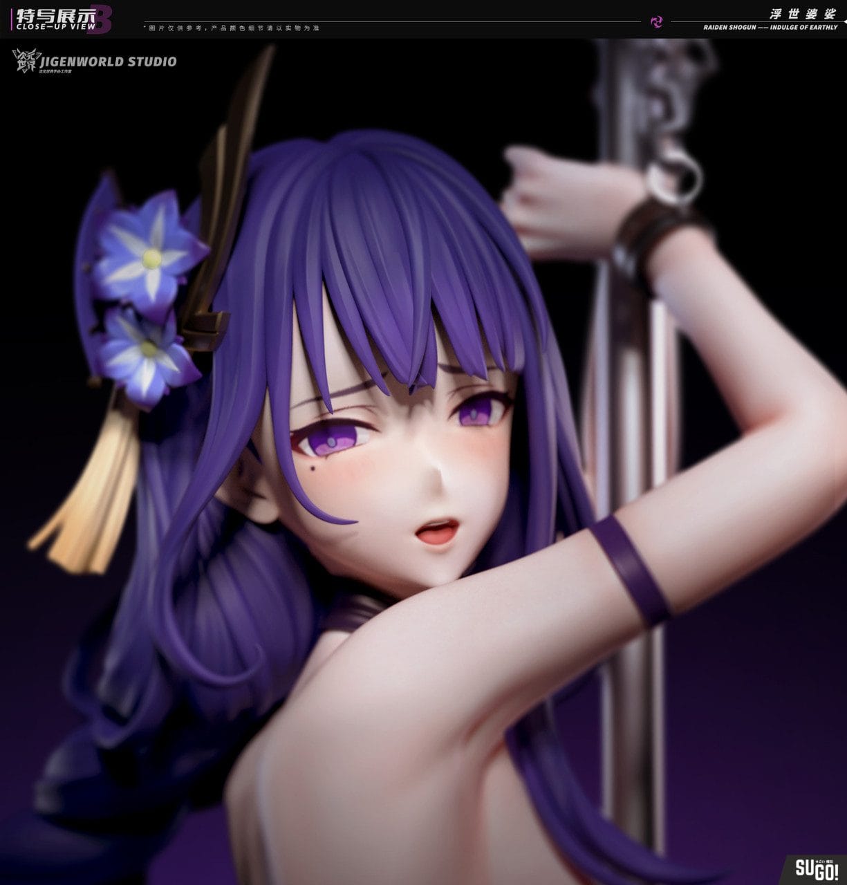 Jigenworld Studio [18+] Genshin Impact Raiden Shogun DX Ver. 1/6 GK Statue - Sugo Toys | Action ...