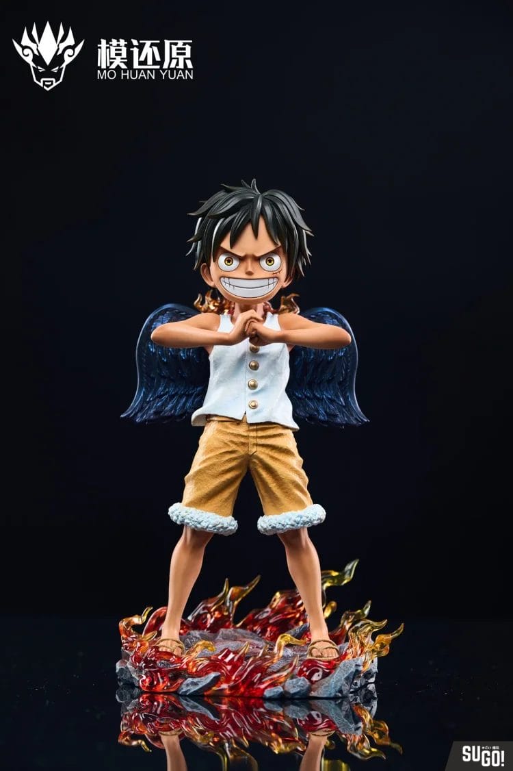 Mo Huan Yuan One Piece Kid Series & Seraphim Hancock & Luffy Set 18cm(H ...