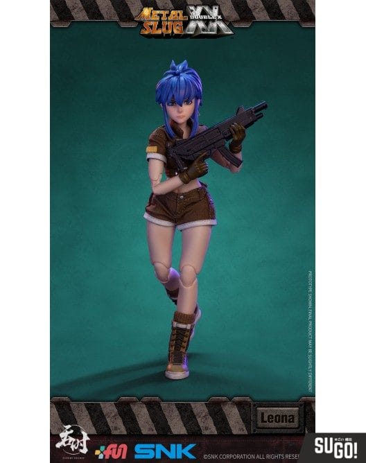 TUNSHI Studio TS-012 Metal Slug - Leona Heidern 1/12 Scale Action Figure - Sugo Toys ...