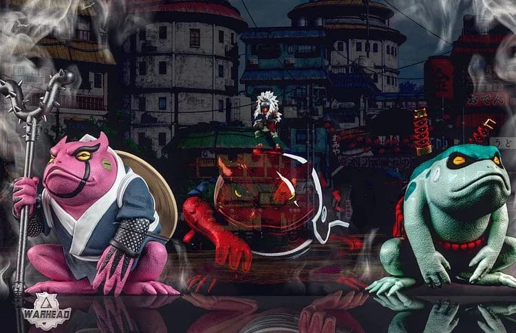 Warhead Studio Naruto Gama Bunta 29.5cm(H) GK Statue - Sugo Toys ...