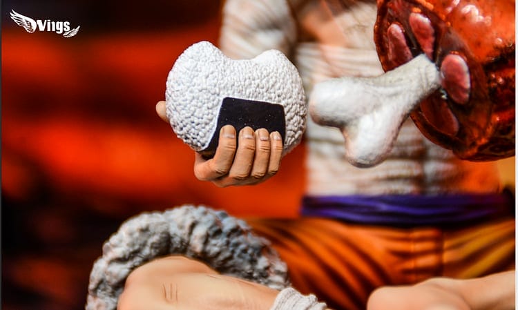 Wings Studio One Piece Dinner Party #1 Eat Meat Luffy 14cm(H) GK Statue ...