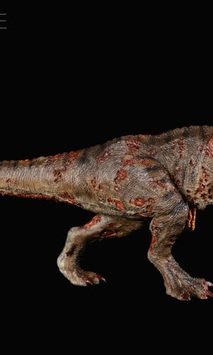 REBOR Zombie T-Rex 'Cannibal Corpse' Plain Ver. Deluxe Pack Model 1/35 ...