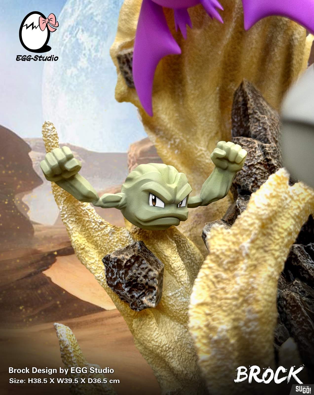 Egg Studio Pokemon Main Character Series Brock Ver. B 38.5cm(H) GK ...