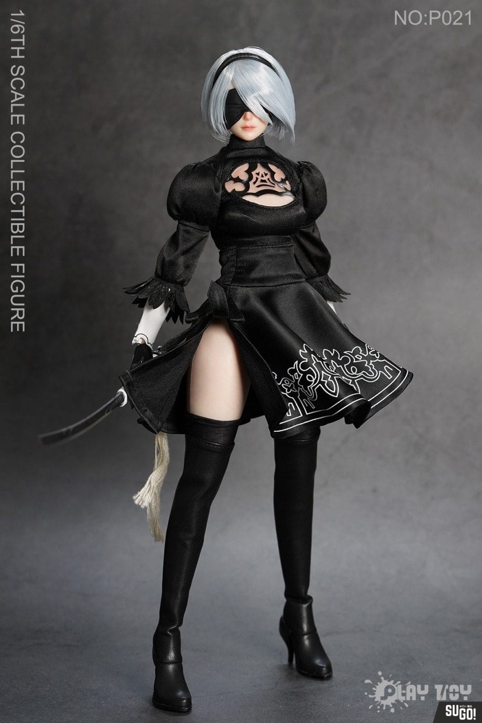 PLAY Toy Sexy Android 2B P021 1/6 Action Figure - Sugo Toys | Australian Premium Collectable Store