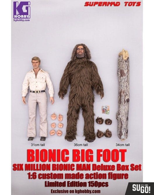 SUPERMAD Toys Big Foot Action 1/6 Scale Action Figure - Sugo Toys ...