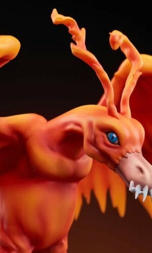 Genesis Studio Digimon Birdramon & Biyomon 15cm(H) GK Statue - Sugo Toys | Action Figures ...