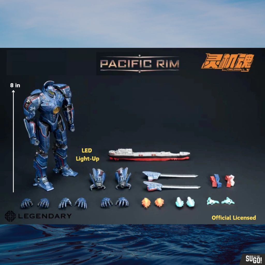 LingJiHun Pacific Rim Gipsy Danger Action Action Figure - Sugo Toys ...