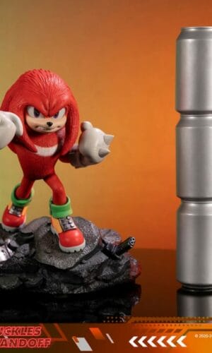 First 4 Figures Sonic The Hedgehog 2/ Knuckles Standoff Statue Statue ...