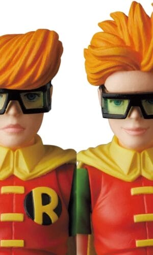 Medicom Mafex Batman Blue Ver. & Robin (The Dark Knight Returns) Action ...