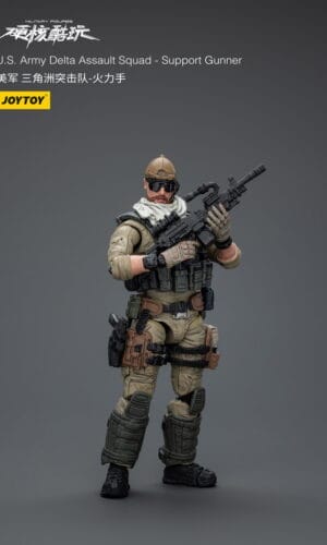 Joy Toy JT9558 U.S. Army Delta Assault Squad-Support Gunner Action 1/18 ...