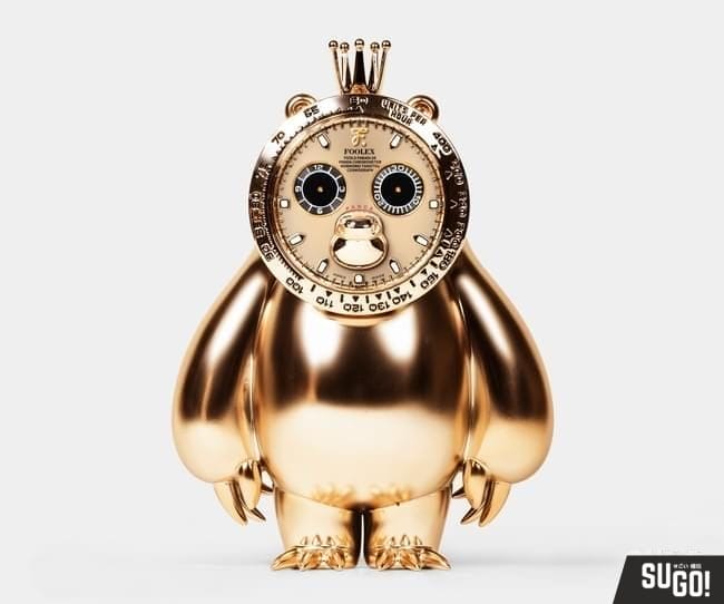 Fools Paradise Honmono Taiketsu // Panda Gold Designer Toys - Sugo Toys ...