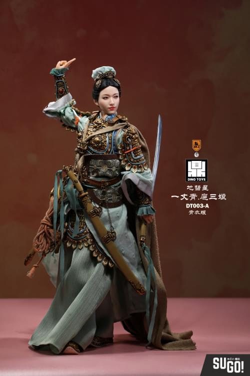 Mr.Z Water Margin The Emerald Serpent Hu Sanniang (Green Clothes DX Ver ...