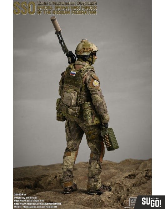 Easy & Simple 26060RA Russian Special Operations Forces(SSO) 1/6 Scale Action Figure - Sugo Toys ...