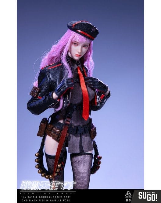 POPTOYS BG-001 Black Fire Mirabelle Rose 1/6 Scale Action Figure - Sugo ...
