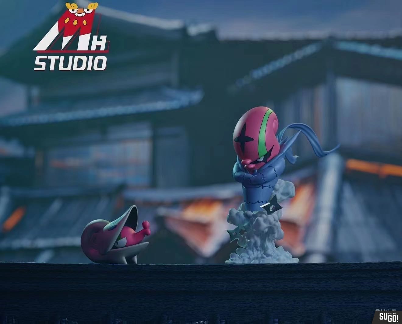 MH Series Pokemon Escavalier Evolution Group 1/20 PVC Figure - Sugo ...