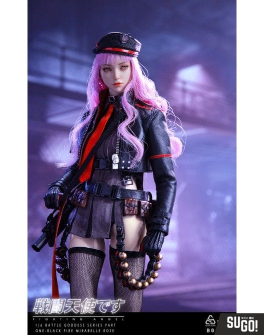 POPTOYS BG-001 Black Fire Mirabelle Rose 1/6 Scale Action Figure - Sugo ...