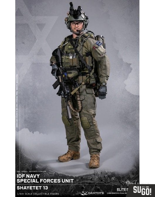 DAMTOYS 78104 Idf Navy Special Forces Unit Shayetet 13 1/6 Scale Action ...