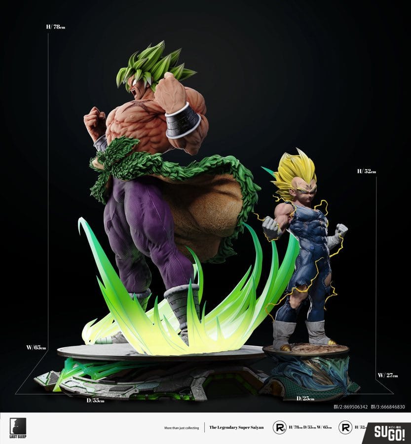 Last Sleep Dragon Ball Z: Broly DX 1/4 GK Statue - Sugo Toys ...