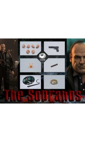 BLACK 8 Studio BK-002 The Sopranos (Re-issue) Action 1/6 Scale Action ...