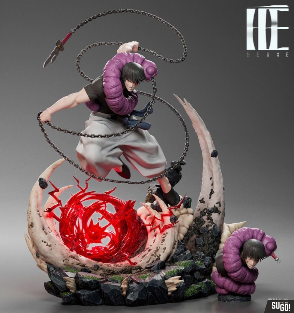 Heroe Collectible Studio Jujutsu Kaisen Toji Fushiguro 1/6 GK Statue ...