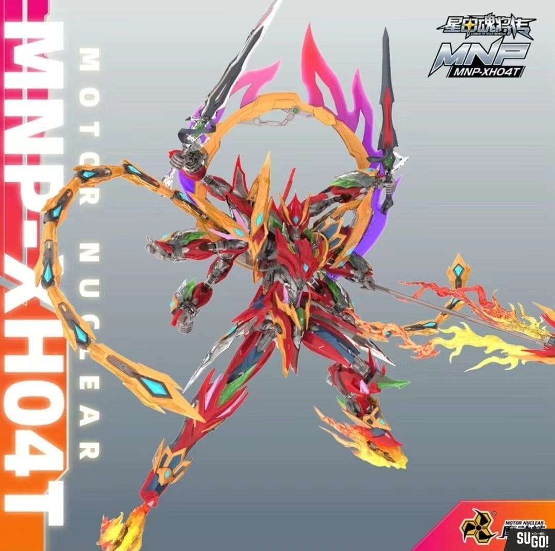 Motor Nuclear MNP-XH04 Nezha Clear Version Model Kit - Sugo Toys ...
