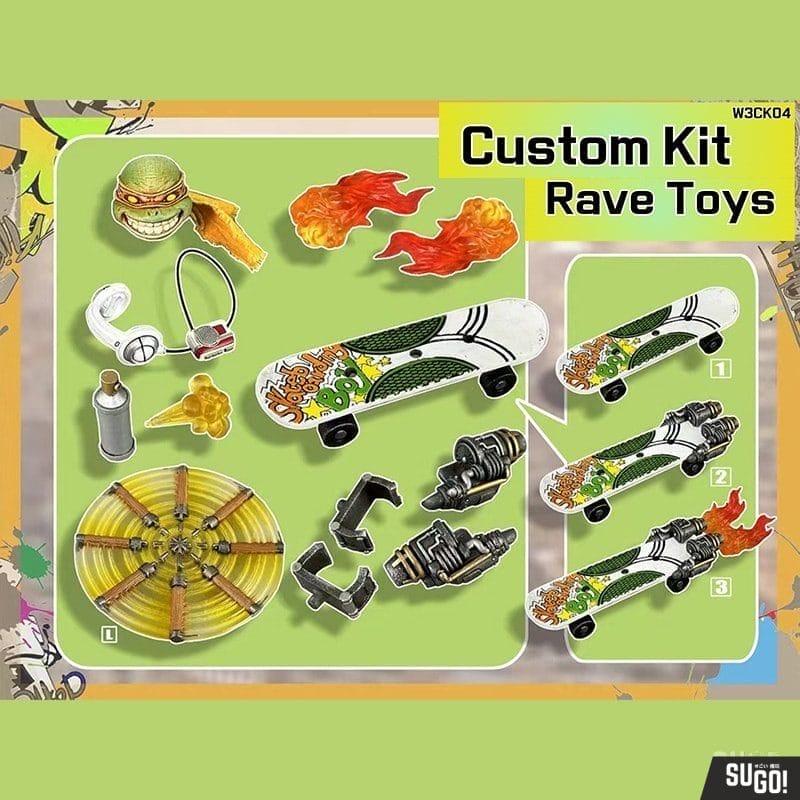 Rave W3CK04 Samurai Force 3 Crossbow Master Summer Custom Kit [Figure ...