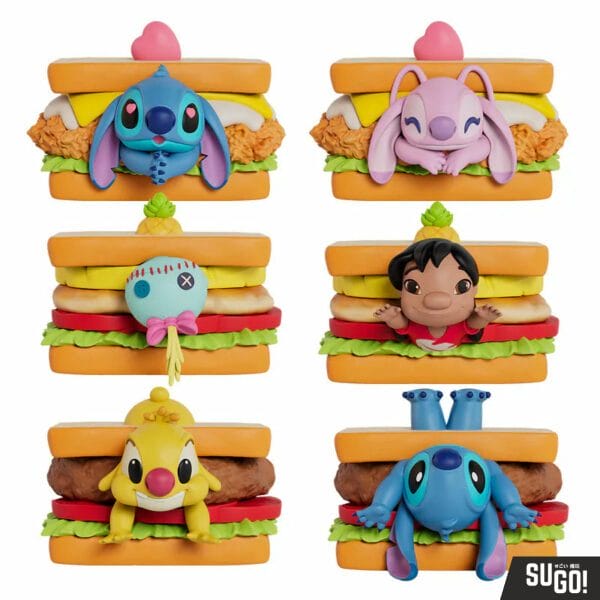 SOAP Studio Disney Stitch Sandwich Stacker Blind Box - Sugo Toys | Action Figures & Collectibles