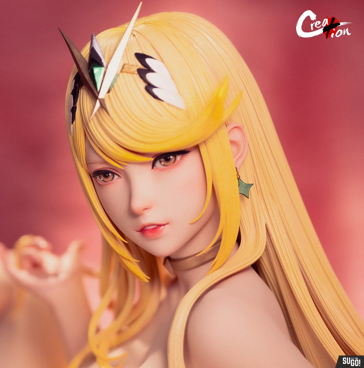 Creation Studio Mythra Combat Cloth Ver. Upgrade Pack (Head Only) 1/4 GK Statue - Sugo Toys ...