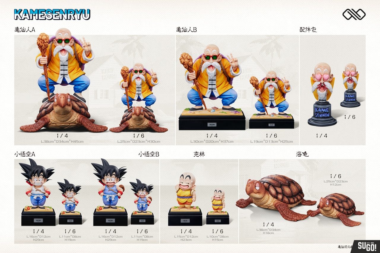 INFINITE Studio Dragon Ball Master Roshi Upgrade Pack 1/4 GK Statue ...